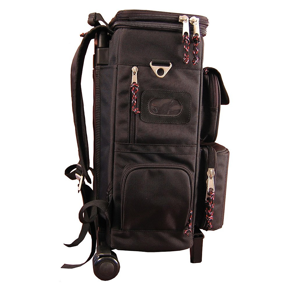 Gator Cases Lightweight Rolling Backpack Case with Pull Handle; Fits 25-Note Micro Controllers and Laptop (GK-LT25W)