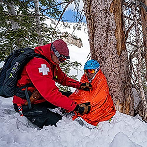 S.O.L. Survive Outdoors Longer Emergency Blanket, Model Number: BMC0140-1222