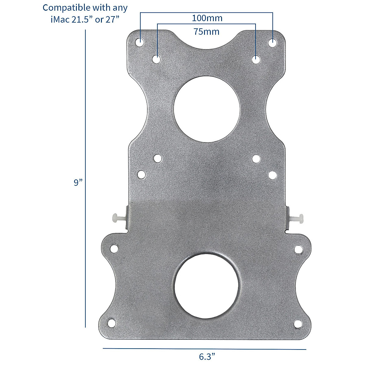 VIVO Adapter VESA Mount Kit, Bracket Set for Apple 21.5 inch and 27 inch iMac, Late 2009 to 2020 Models, LED Display Computer, Stand-MACB