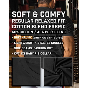 Your Story is Not Over Yet, Get Up Gym Motivational T-Shirts for Men (XXL, Get Up Black-On-Black)