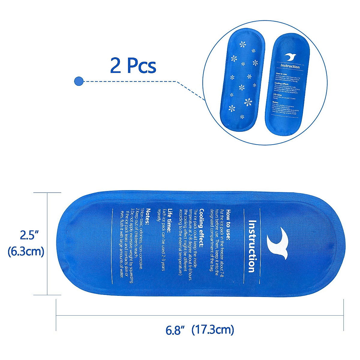 Yarwo Insulin Cooler Travel Case, Diabetic Medication Organizer with 2 Ice Packs for Insulin Pens and Other Diabetic Supplies, Black