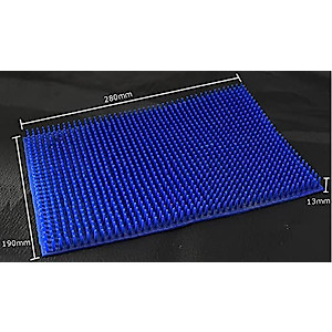 AAProTools Blue Silicone Mat Silicone Mats 280mmx190mmx13mm for Sterilization Tray Case Box Surgical