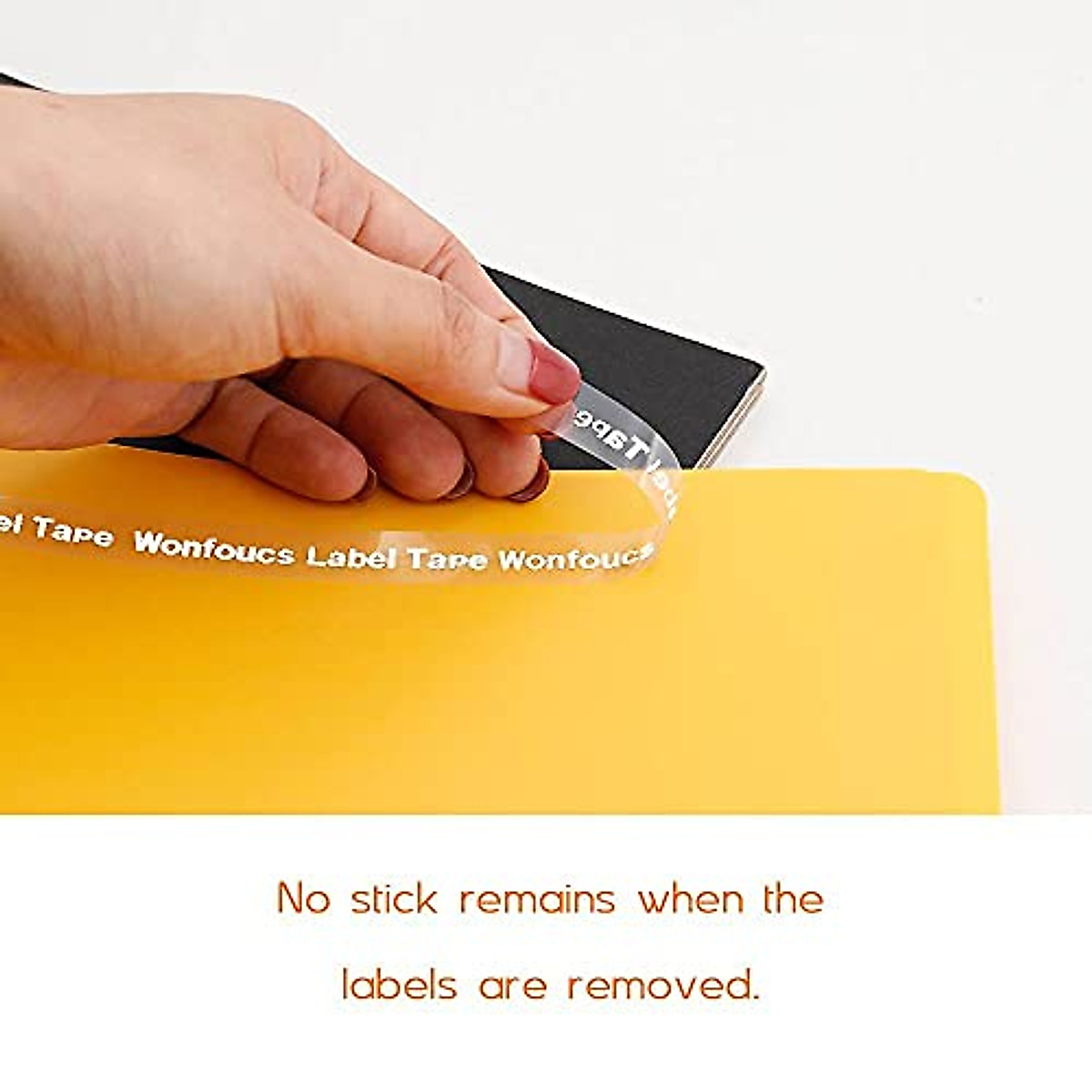 4 Clear + 6 Multicolor Label Maker Tape Replacement for Brother 12mm 0.47 Laminated TZ Tape