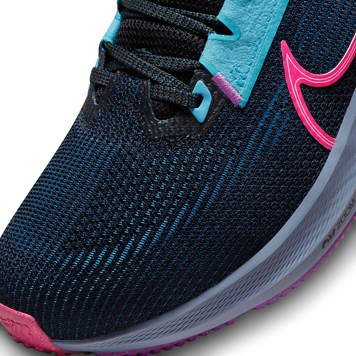 Women's AIR Zoom Pegasus 40 SE - Size 7 US - Black/Hyper Pink
