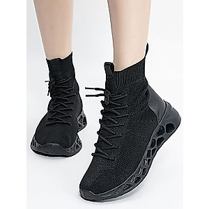 Women’s Breathable Safety Shoes Comfortable Utility Non Slip Walking Running Shoes Adult Fashion Sneakers Black