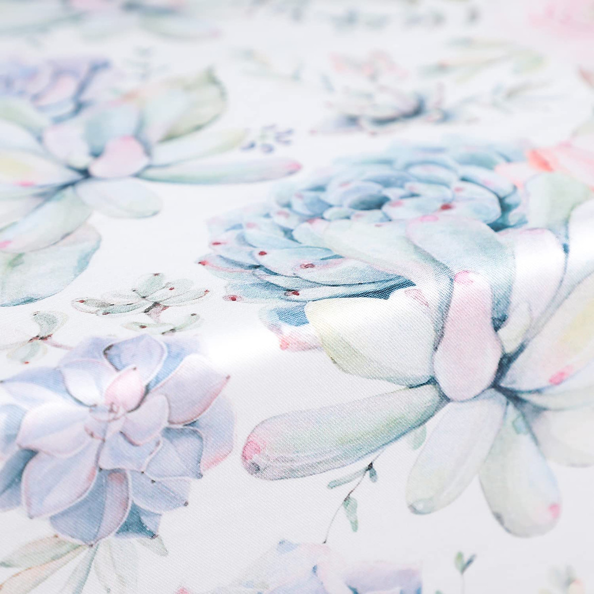 Sahaler Succulents Baby Bedding Set for Boy Girl,Cactus Floral Nursery Fitted Sheets, Baby Minky Blanket, 3 Pieces Set…