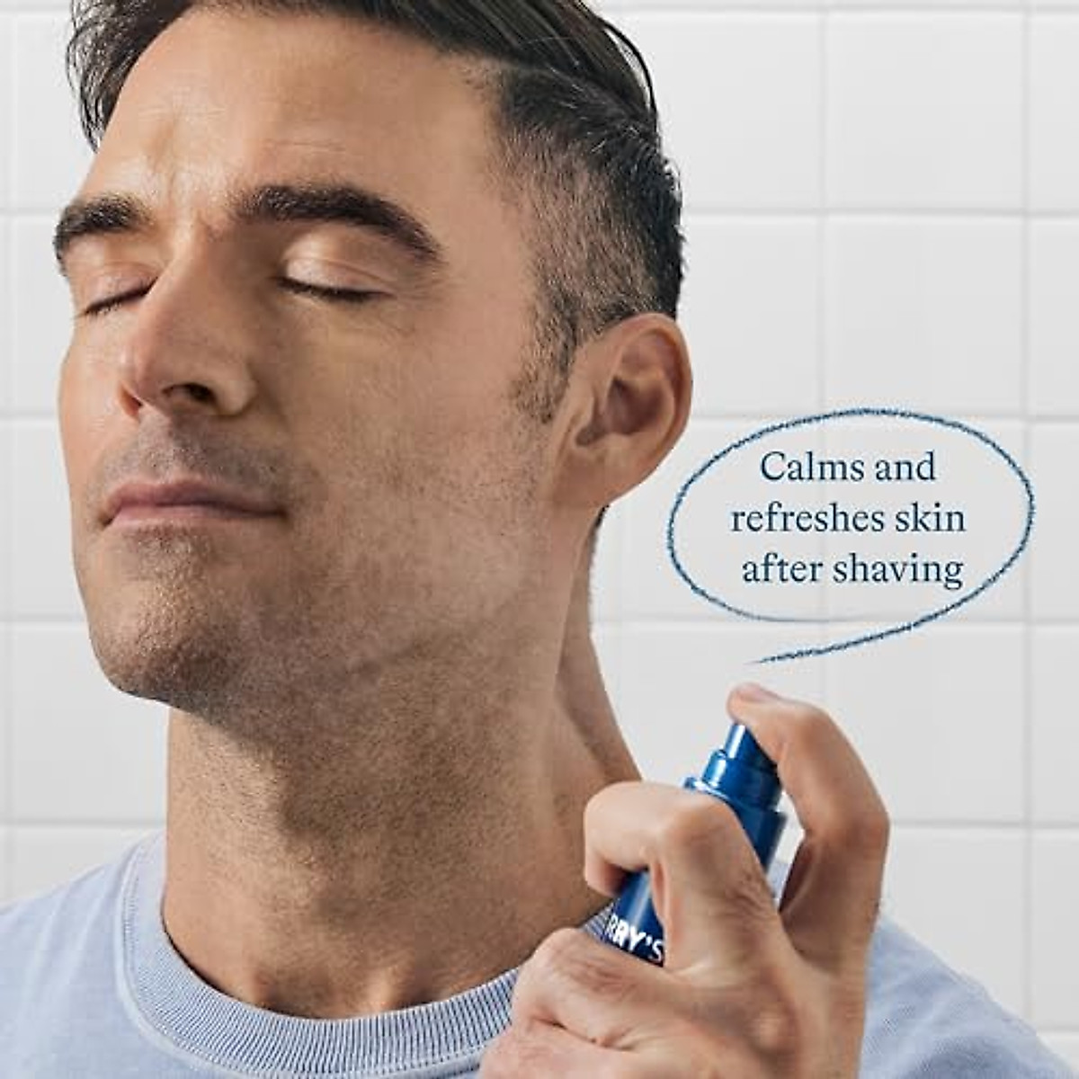 Harry's Post Shave Mist, Alcohol-Free Formula made with Aloe, Eucalyputus, and Tea Tree, 3.4 Fl. Oz, Pack of 2