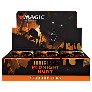 Magic: The Gathering Innistrad: Midnight Hunt Set Booster Box | 12 Count (Pack of 30)