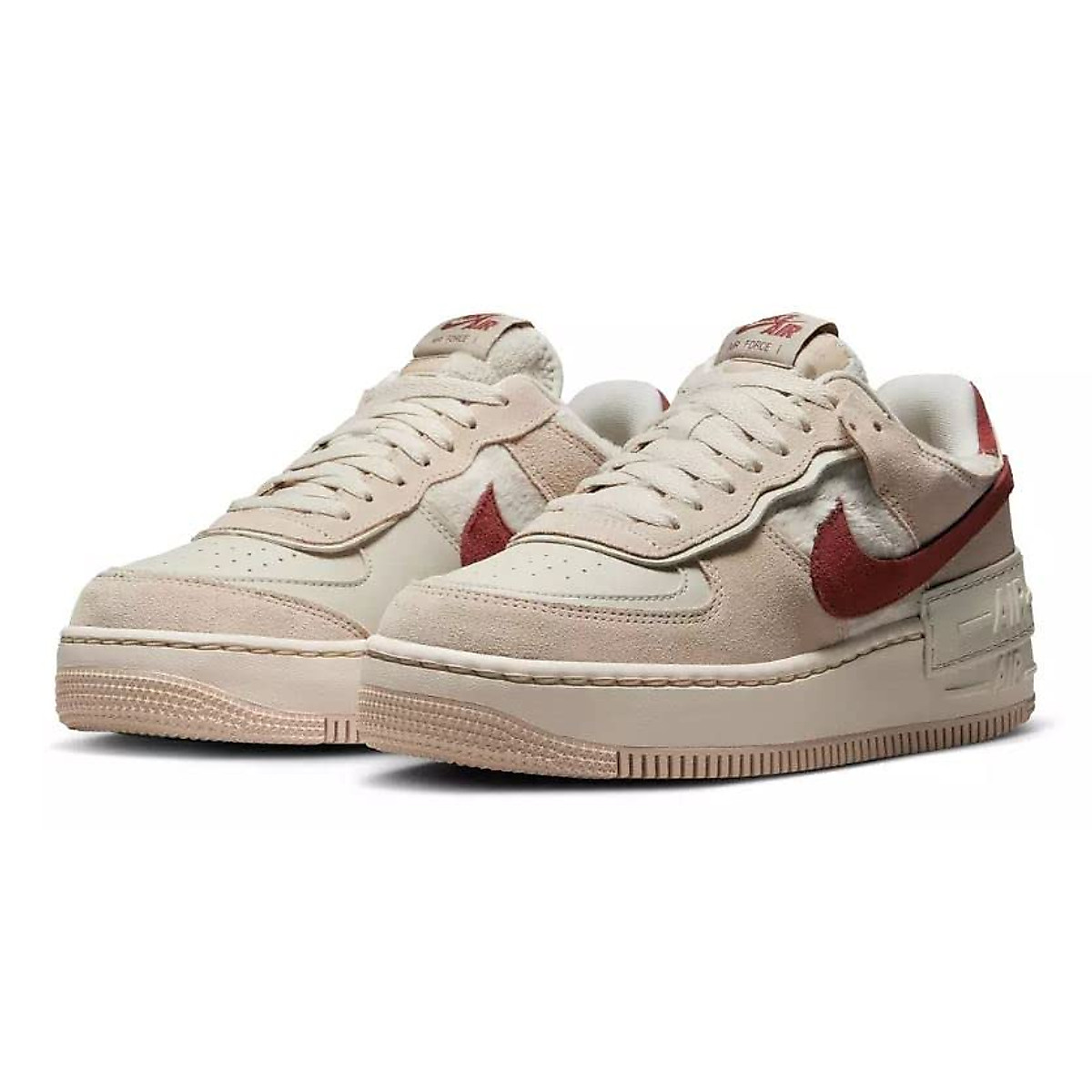 Nike AF1 Shadow Shimmer/Stone/SANDDRIFT DZ4705 200 Women's Size 7
