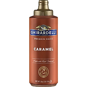 Ghirardelli Caramel Flavored Sauce 16 oz. Squeeze Bottle (Pack of 2)