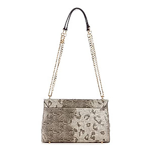 GUESS Katey Flap Shoulder Bag, Charcoal