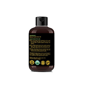 Jamaican Black Castor Oil (10.15 fl oz) - 100% Pure for Hair, Eyelash & Eyebrow Growth, Hair Loss Prevention Serum