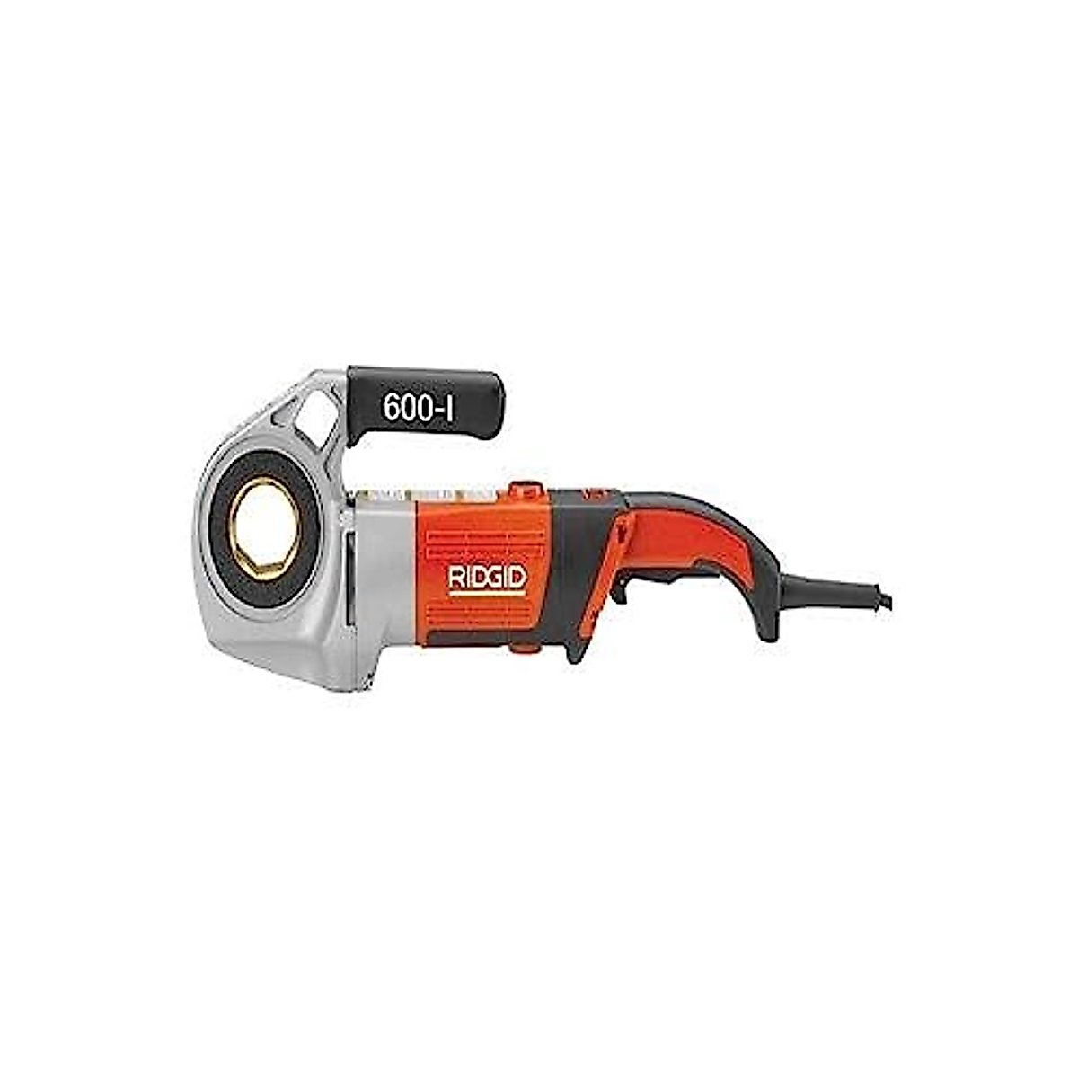 RIDGID 44918 Model 600-I Hand-Held Power Drive Kit, Pipe Threading Machine and 1/2-Inch to 1-1/4-Inch 11-R NPT Pipe Threading Die Heads with Carrying Case for Threading Pipe