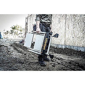 Little Giant Ladders, Jumbo Step, 2-Step, 2 foot, Step Stool, Aluminum, Type 1AA, 375 lbs weight rating, (11902), Silver