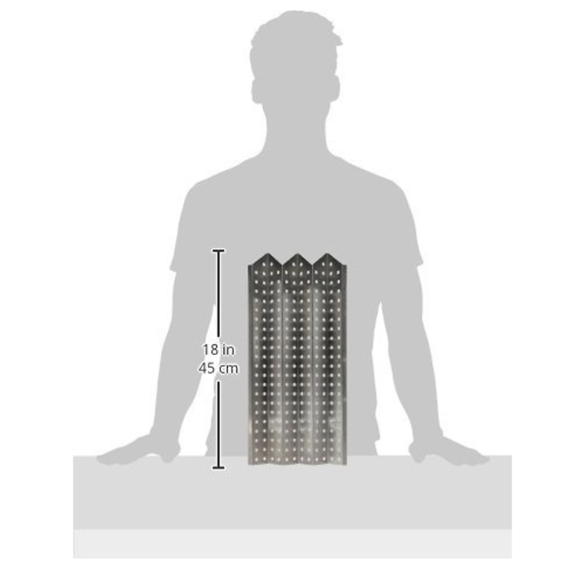 SUNSTONE P-FL-3B 304 Stainless Steel Flavor Zone for 28"Grill