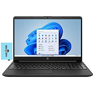 HP 15t-dw300 15.6" FHD IPS Business Laptop (Intel i7-1165G7 4-Core 2.80GHz, 32GB RAM, 1TB PCIe SSD, Intel Iris Xe, AC WiFi, BT 5.2, RJ-45, SD Reader, Webcam, Win 11 Home) with Dockztorm Dock