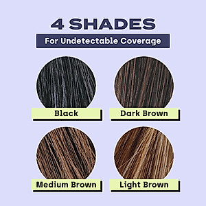 Toppik Colored Hair Thickener, Light Brown, Volumizing Root Touch Up Concealer Hair Color Spray, Colored Spray for Root Touch Up, Cover Up, Hair Thickening, Hair Building Fiber Spray, 5.1oz Spray