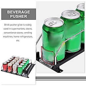 Cabilock Fridge Organizer Vending Machine Beverage Drinking Automatic Pusher Soda Can Organizer for Refrigerator Drink Dispenser for Shop Freezer Organizer Vending Machine