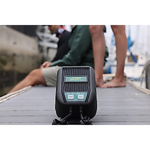 Battery Tender WaveCharge 6 AMP - 2 Bank Multibank Charger - 3 AMPs Per Bank - Selectable 12V / 6V - Smart and Switchable Multi Battery Charger and Maintainer - 022-1002-DL-WH