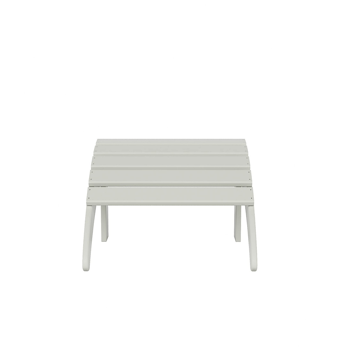 WO Home Furniture Adirondack Ottoman Outdoor Patio Footrest 13.5" Inch Folding Footstool for Outdoor Adirondack Chair (Sand)