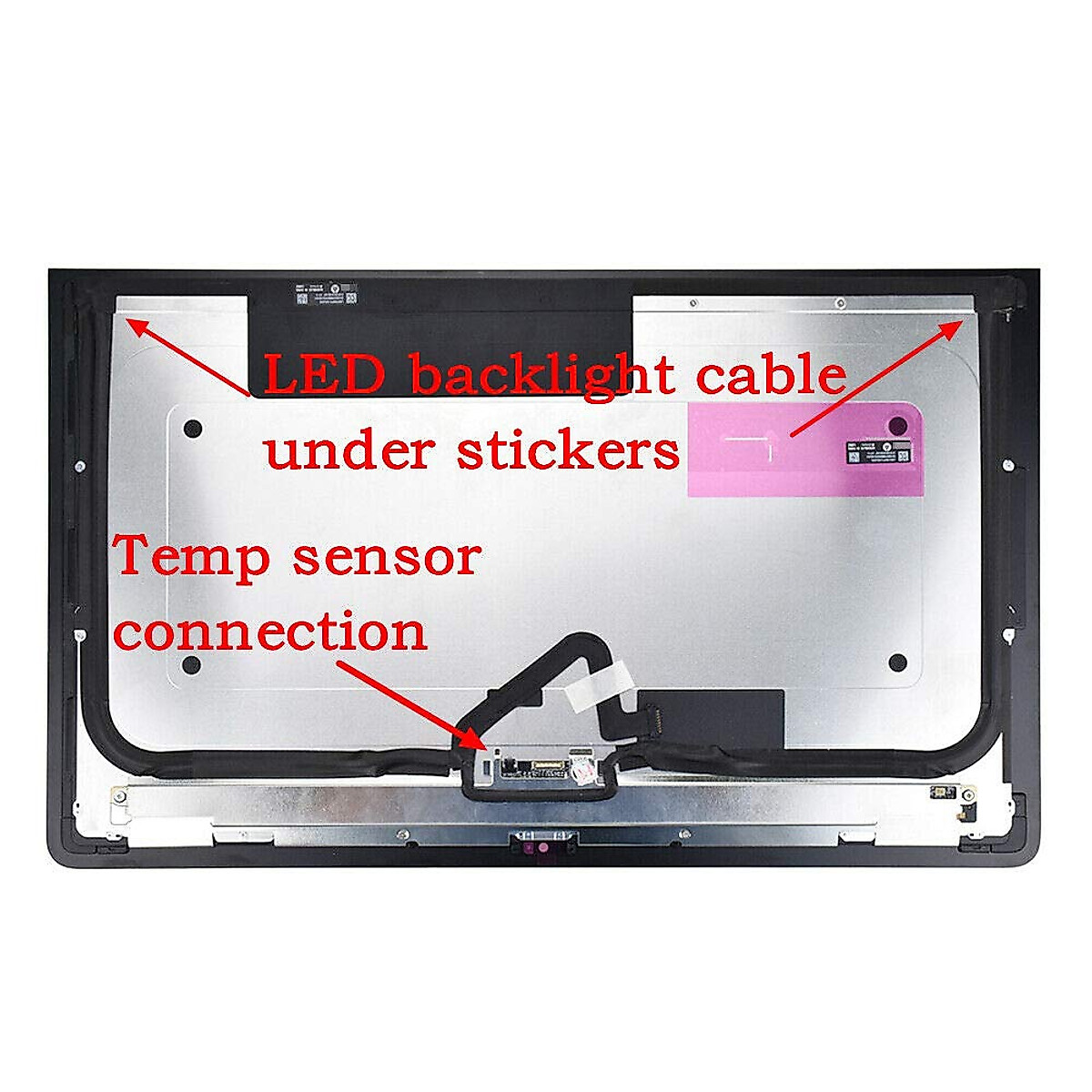 WARWOLFTEAM LCD Screen Display Replacement 21.5" LCD Screen Compatible with iMac A1418 2012-2015 Display LM215WF3 SD D1 D2 D3 D5 Free Adhesive Kit