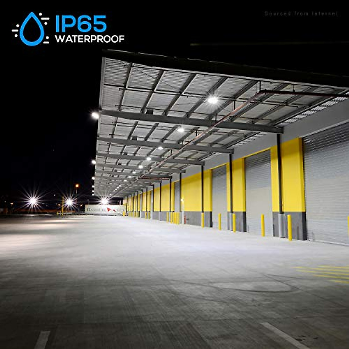 LEONLITE LED High Bay Light 240W 33,600lm 1-10V Dimmable UL Listed 5000K Daylight, 100-277V IP65 Commercial UFO LED High Bay Light for Gym Factory Warehouse Barn