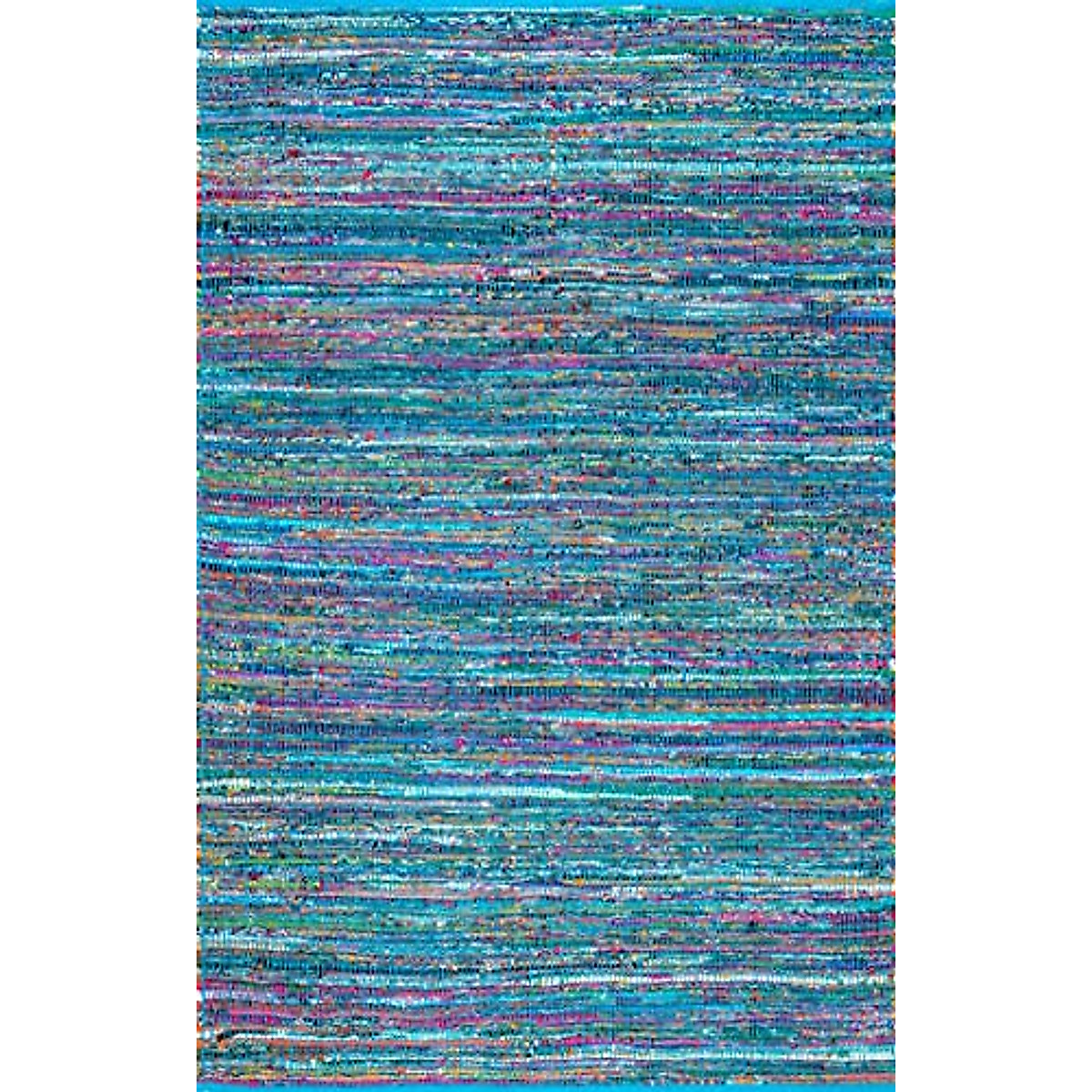 nuLOOM Sabina Stripes Area Rug, 7' 6" x 9' 6", Blue