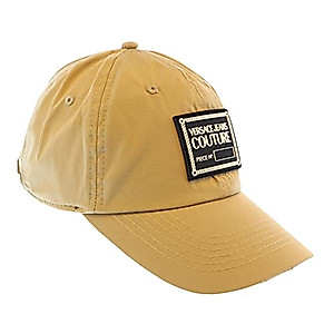 Versace Jeans Couture Gold Signature Baseball Cap for Mens