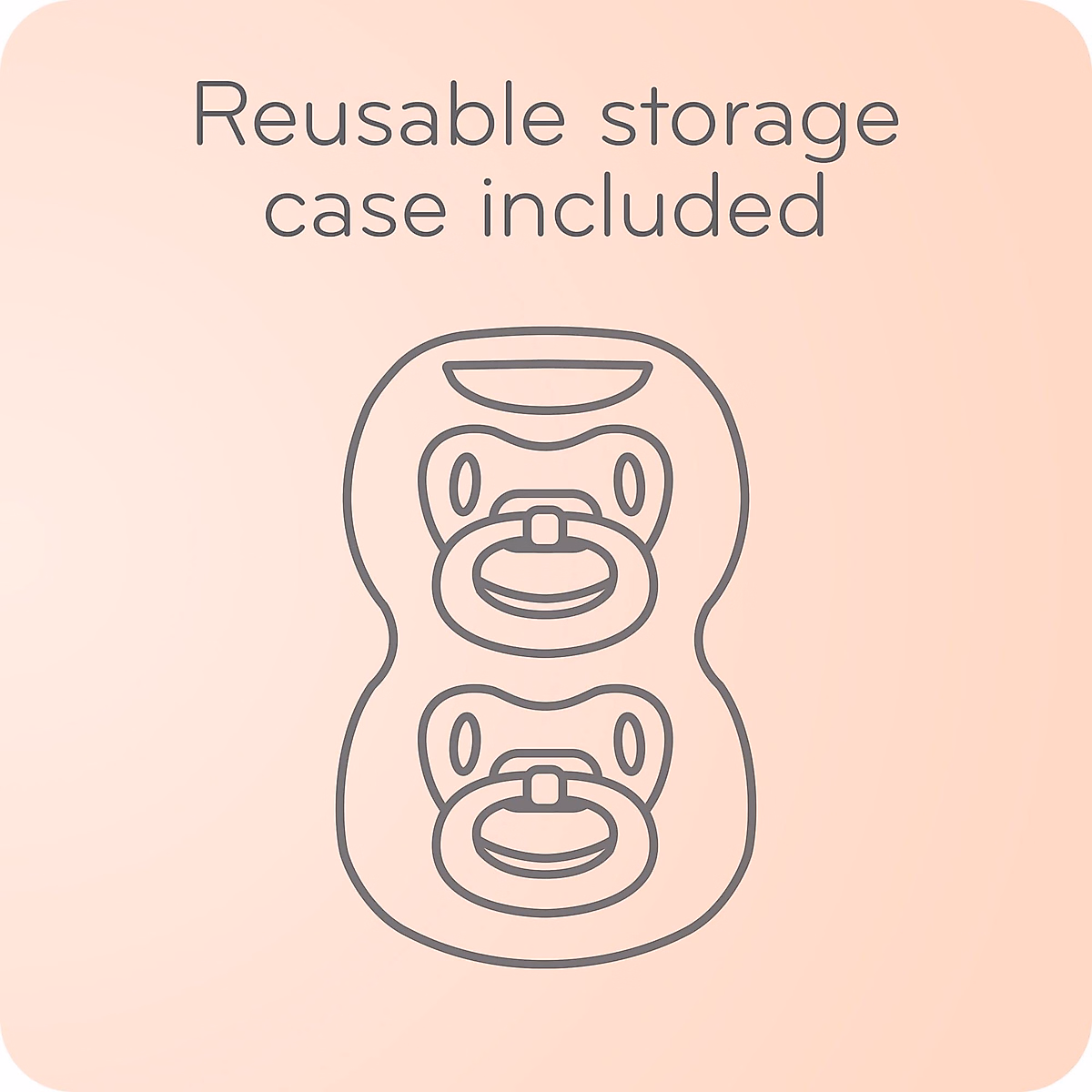 NUK Orthodontic Pacifier Value Pack,3-Pack (Pink Bee) 0-6 Months