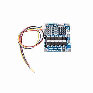 NOYITO 30A 4S 3.2V Lithium Iron Phosphate Battery Protection Board 12.8V with Balance Over-Current Over-Charge Over-Discharge Protection