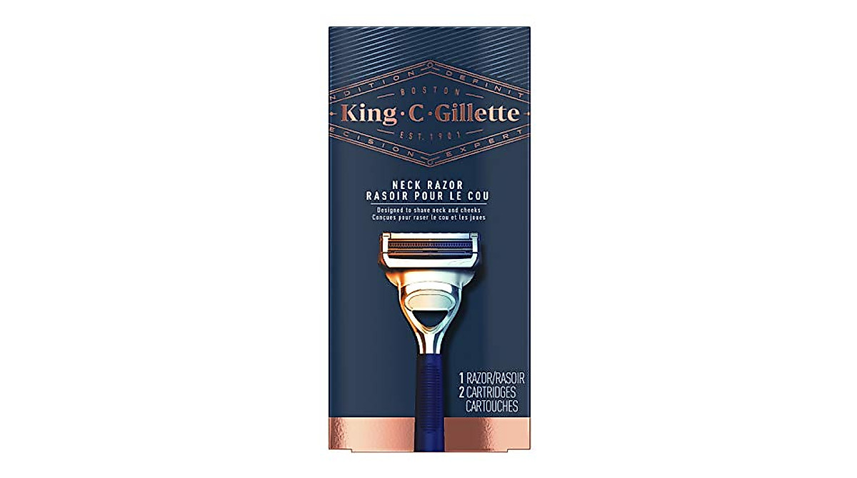 King C. Gillette Neck Razor - Precision & Skin-Friendly Shave