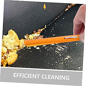 KICHOUSE 4Pcs Stainless Steel Crumb Scraper Restaurant and Kitchen Crumb Sweeper for Tabletop Cleaning Counter Crumb Scraper for Home and Commercial Use