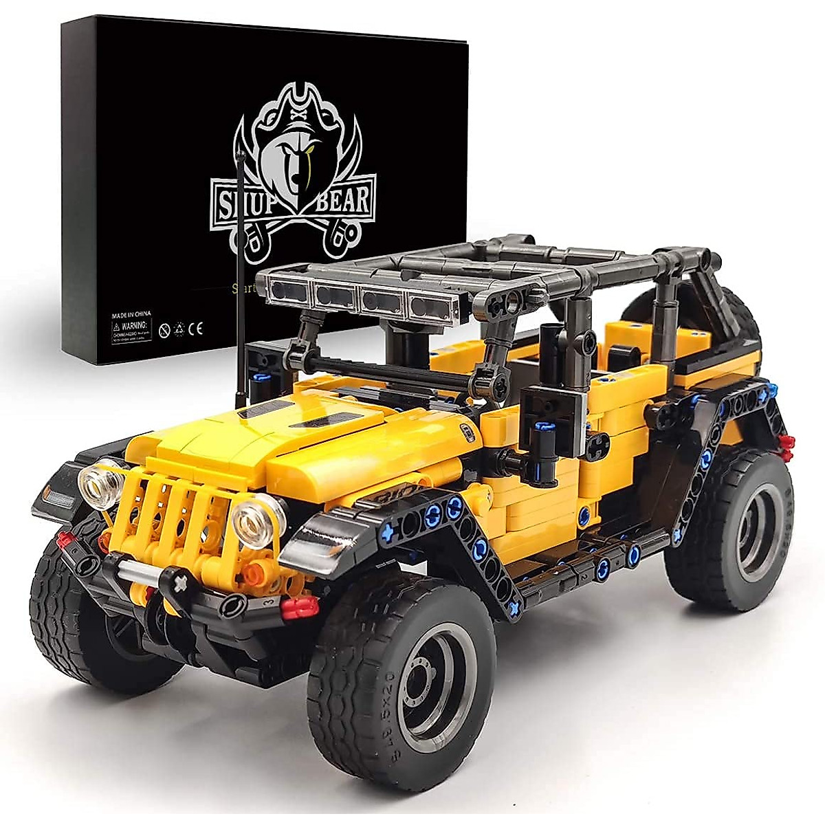 ShupBear Creator Speed Racing Car Set,Building Blocks Kit Set;Adult Truck Model Toy for Boy(601PCS)