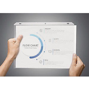 GOLD SEAL 500/Box Clear Heavyweight Poly Sheet Protectors8.5" x 11"