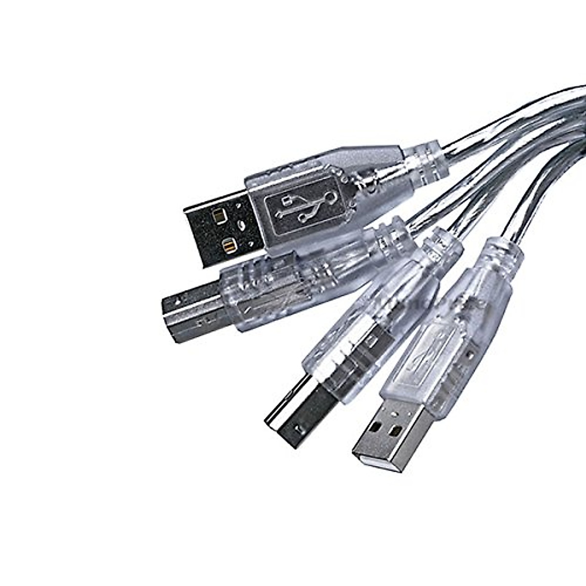 USB 2.0 Two to One Sharing Switch W/2X USB Cables