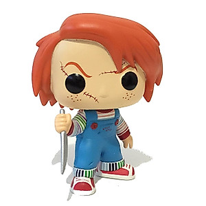 POP Child's Play 2 - Chucky Funko Pop! Vinyl Figure (Bundled with Compatible Pop Box Protector Case), Multicolor, 3.75 inches