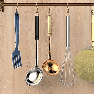 GEEHUA 11 Inch Silicone Flexible Fork, Heat Resistant Cooking Fork Nonstick Blending Fork Dishwasher Safe Kitchen Fork for Cooking Utensil for Kitchen Stir Mix Mash(Blue)