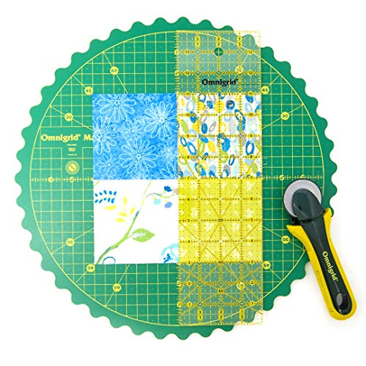 Omnigrid Rotating Mat Cutters & Accessories, 14", Green