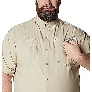 Columbia Men's Standard Tamiami II SS Shirt, Fossil, Medium