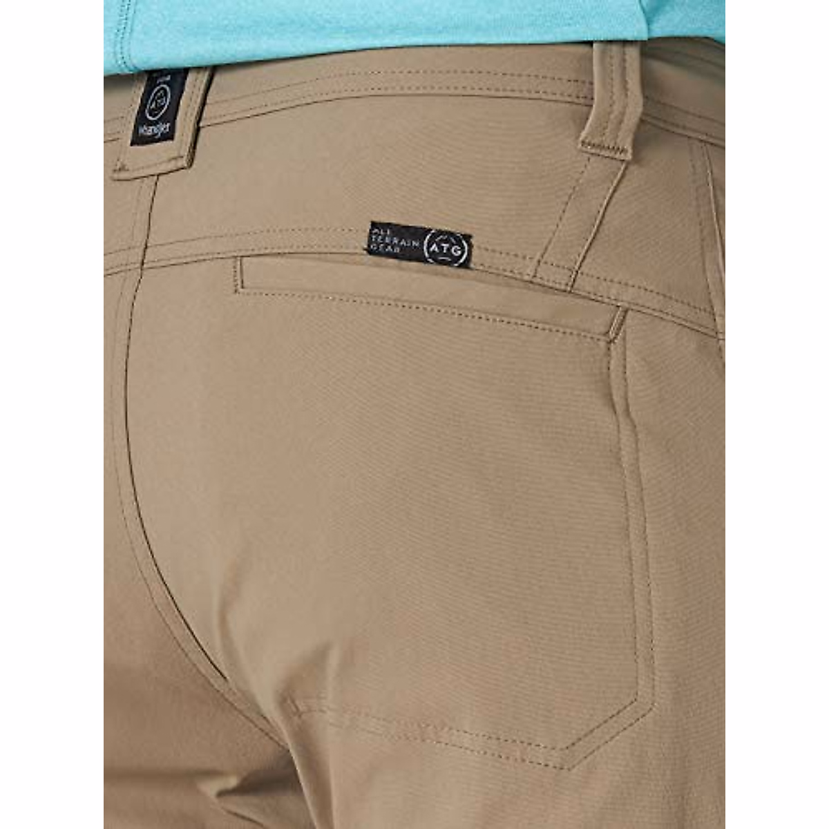 ATG by Wrangler Men's Zip Pocket Trail Pant, Fallen Rock, 34W x 30L