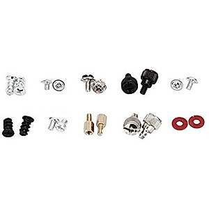 Life-Q 228PCS Personal Computer Screw Standoffs Set Kit, M3/M3.5/M5 Laptop Screws for Hard Drive Computer Case Motherboard Fan Power Graphics CD-ROM