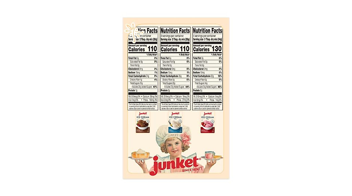 Junket Ice Cream Mix Bundle - Try Delicious Flavors!
