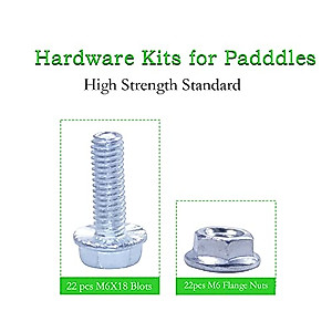 NICHEFLAG 72523-747-000 Auger Rubber Paddles Replaces Honda 72523-747-010, 72522-747-000, 72522-747-010 for Honda HS521, HS521K1, HS621 Snow Blowers