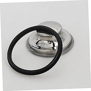 Zerodeko 6 Pcs Bathtub Drain Plug Bathtub Stopper Tub Drain Stopper Bath Tub Plug Garbage Disposal Plug Sink Stopper Kitchen Sink Plug Sealing Water Cover Stainless Steel