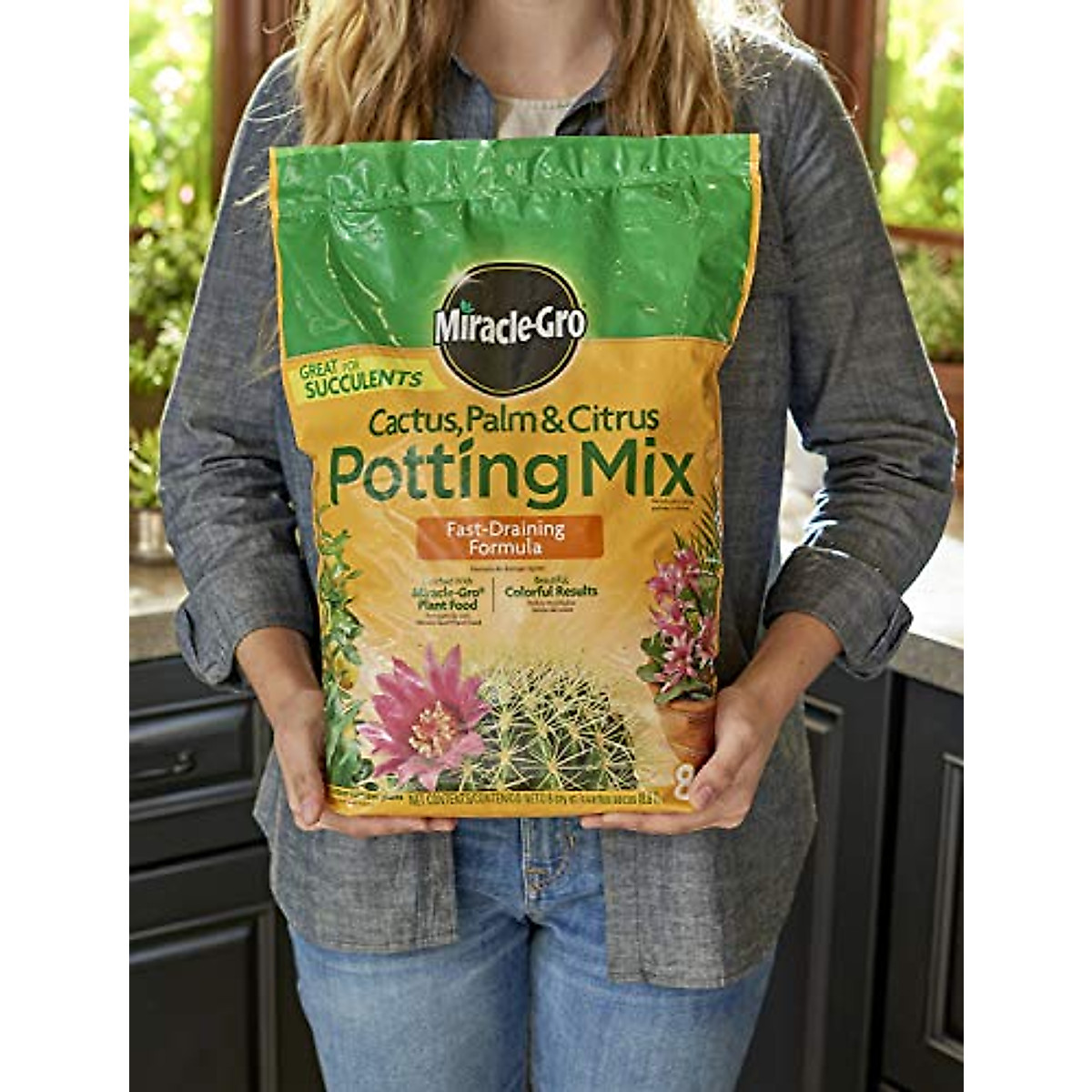 Miracle-Gro Cactus, Palm & Citrus Potting Mix, 8 qt.