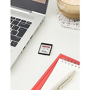 Transcend TS512GCFE820 CFexpress 820 Type B Memory Card for 4K Video Capture