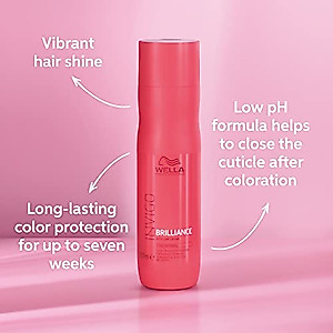 Wella Professionals Invigo Brilliance Shampoo & Conditioner Set, Color Protection & Color Vibrancy for Fine/Normal Hair