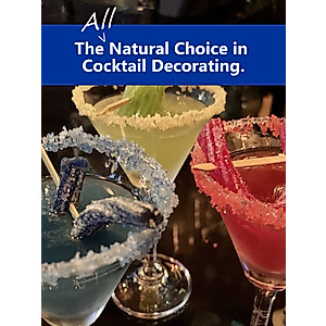 Snowy River Jewels Cocktail Sugar - All Natural Kosher Gold and Silver Cocktail Rimmer (4oz, Jewels)