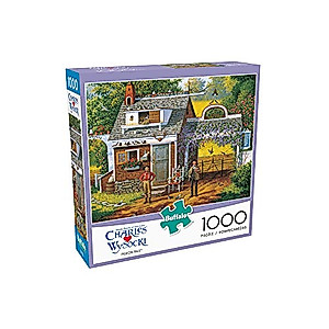 Buffalo Games - Charles Wysocki - Pigeon Pals - 1000 Piece Jigsaw Puzzle