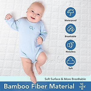 Bed Bridge Twin to King&King Cooling Mattress Pad